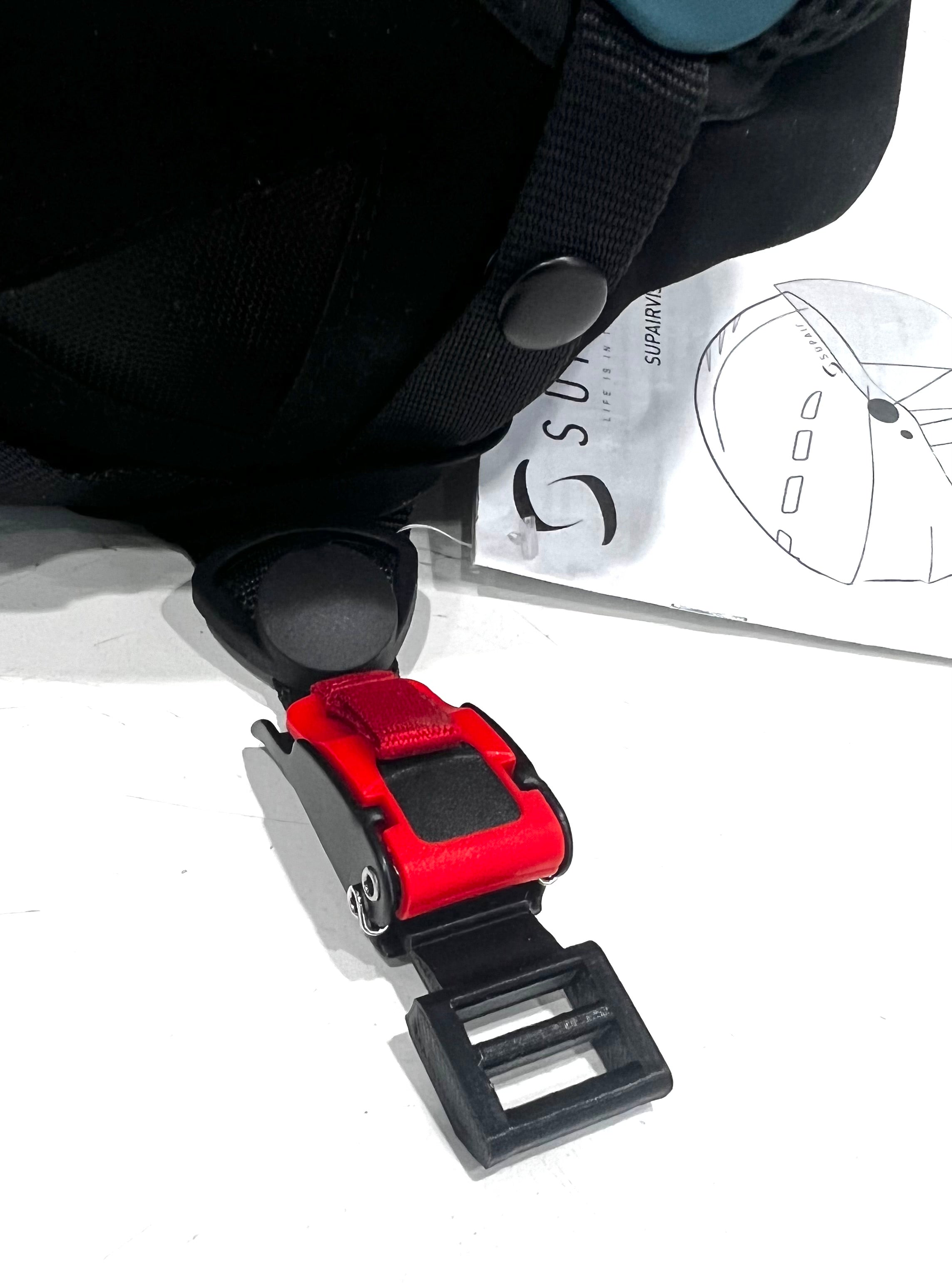 Ratcheting Male Piece Sup Air Visor Helmet